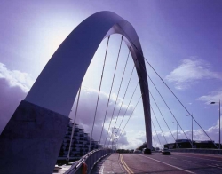Glasgow Bridge: Clyde Arc Finnieston - design