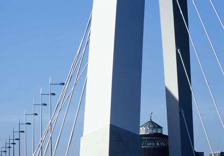 Glasgow Bridge: Clyde Arc Finnieston - design