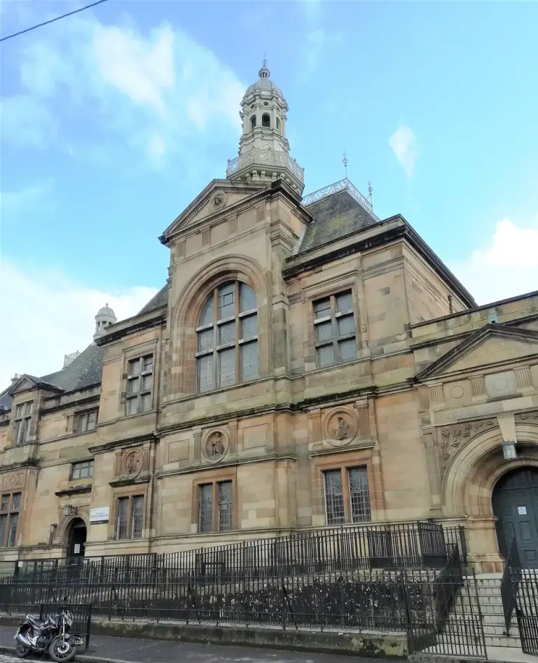 Partick Burgh Halls Glasgow Victorian building - design